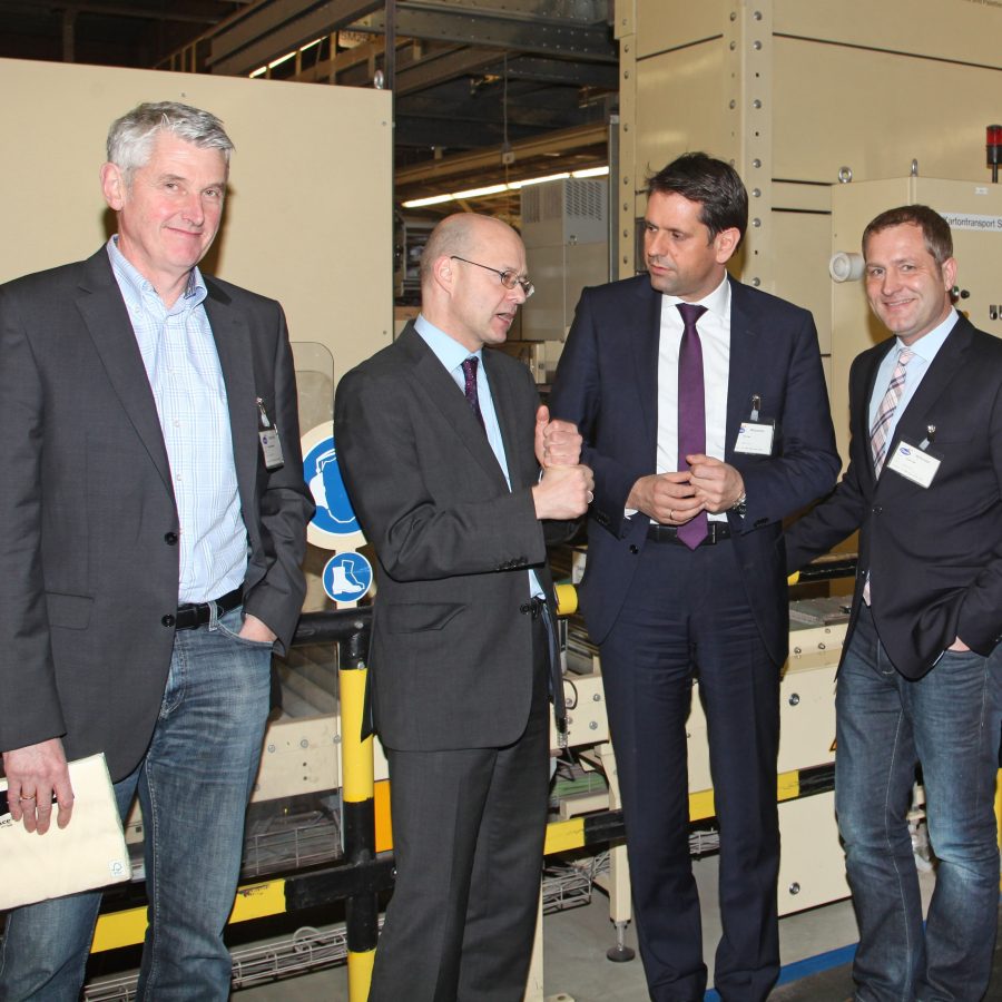 Guido Pott und Olaf Lies besuchen die Duni GmbH in Bramsche › Guido Pott